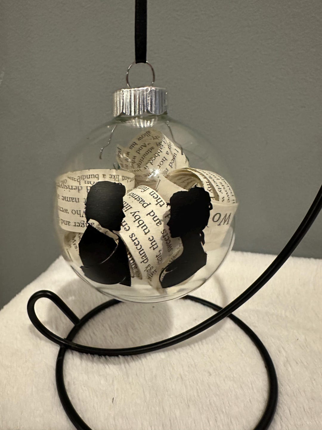 Outlander Book Page Jaime and Claire Ornament - Etsy