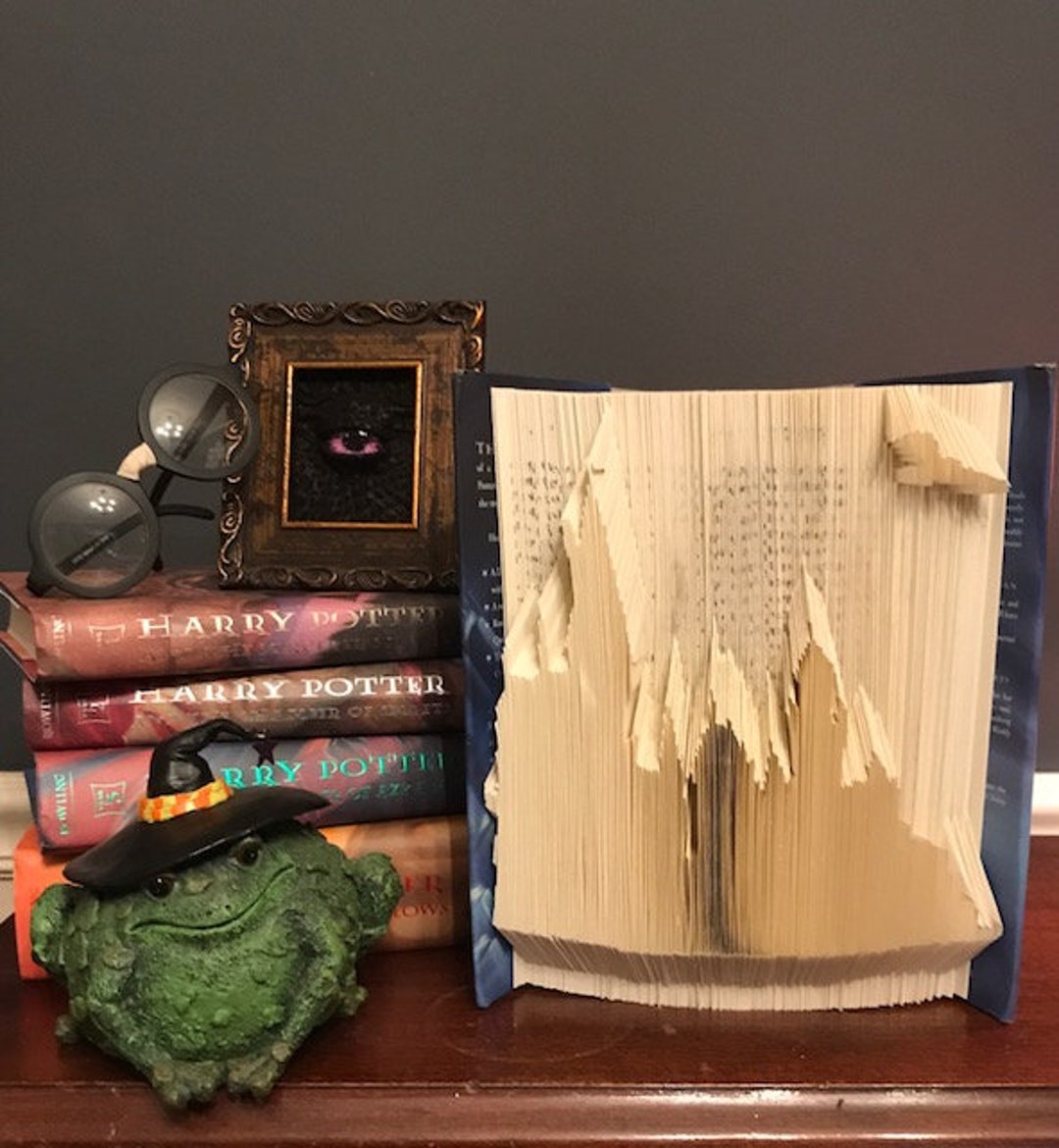 Wizard Castle Measure, Mark, Cut, and Fold Book Folding Pattern - Etsy