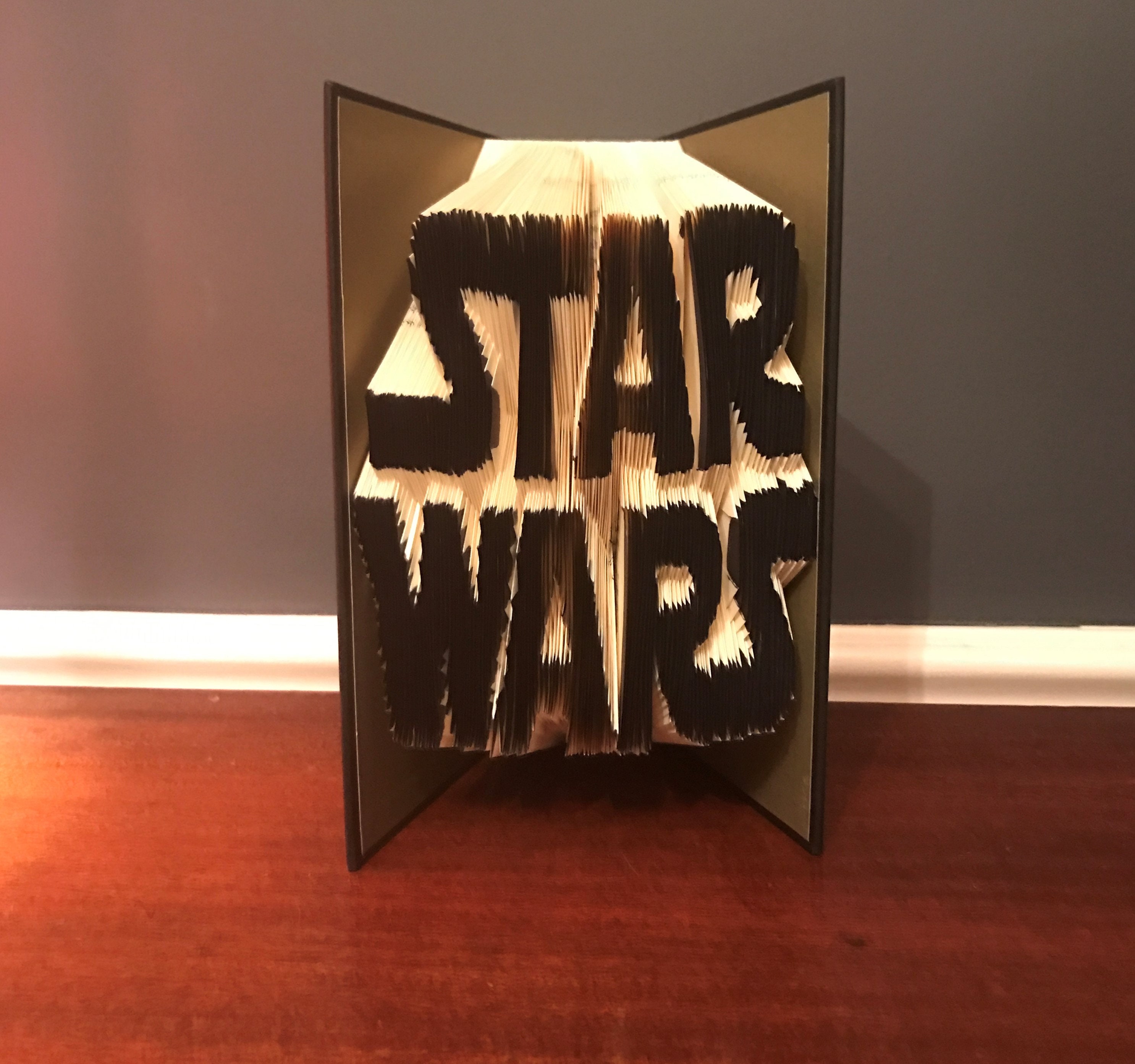 Star Wars Measure, Mark, and Fold Book Folding Pattern - Etsy