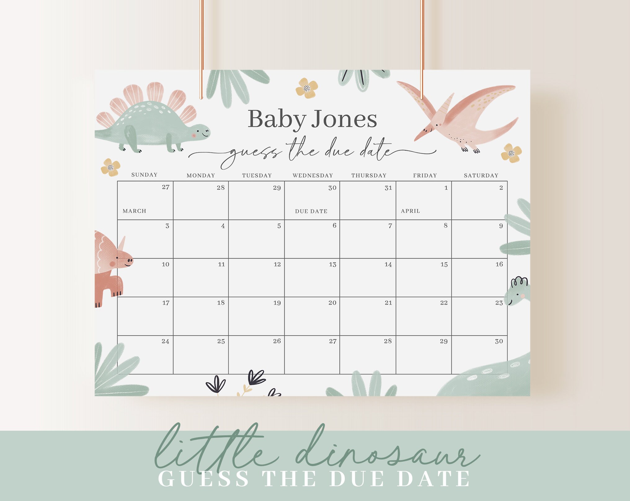 Editable Dinosaur Baby Shower Bundle, Dinosaur Bundle, Dinosaur Baby ...