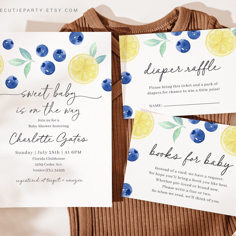 Blueberry Lemon & Decor - Etsy