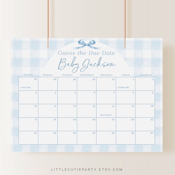 Blue Gingham - Etsy