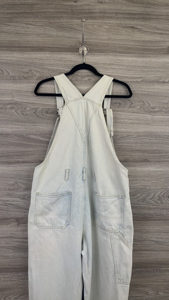 Vintage Anchor Blue faded light blue overalls coveral… - Gem