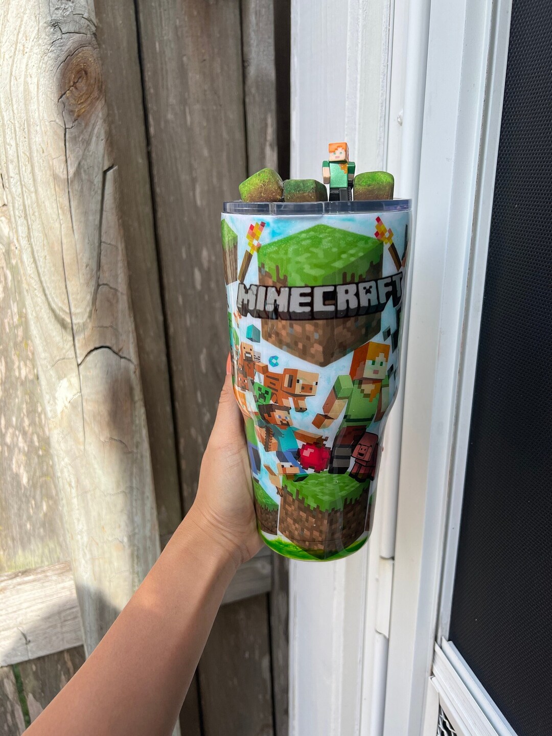 Minecraft Tumbler - Etsy
