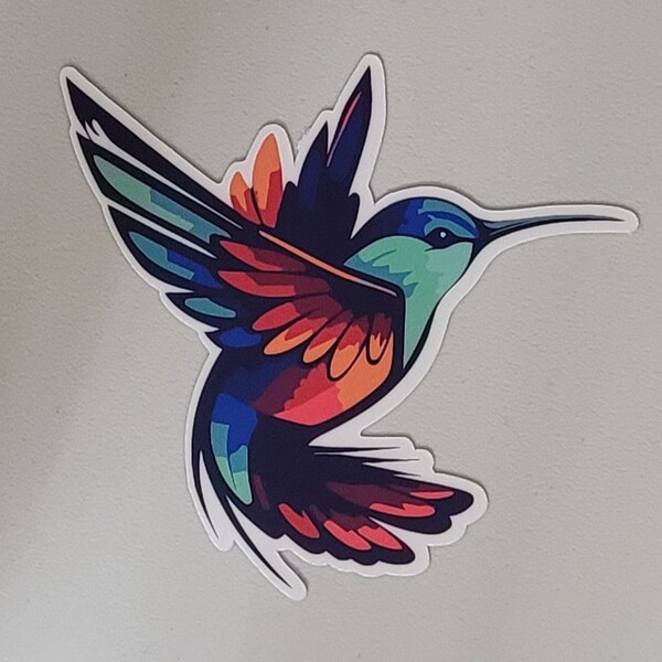 Hummingbird Sticker - Etsy