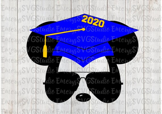 SVG DXF JPEG File for Graduation Mickey | Etsy