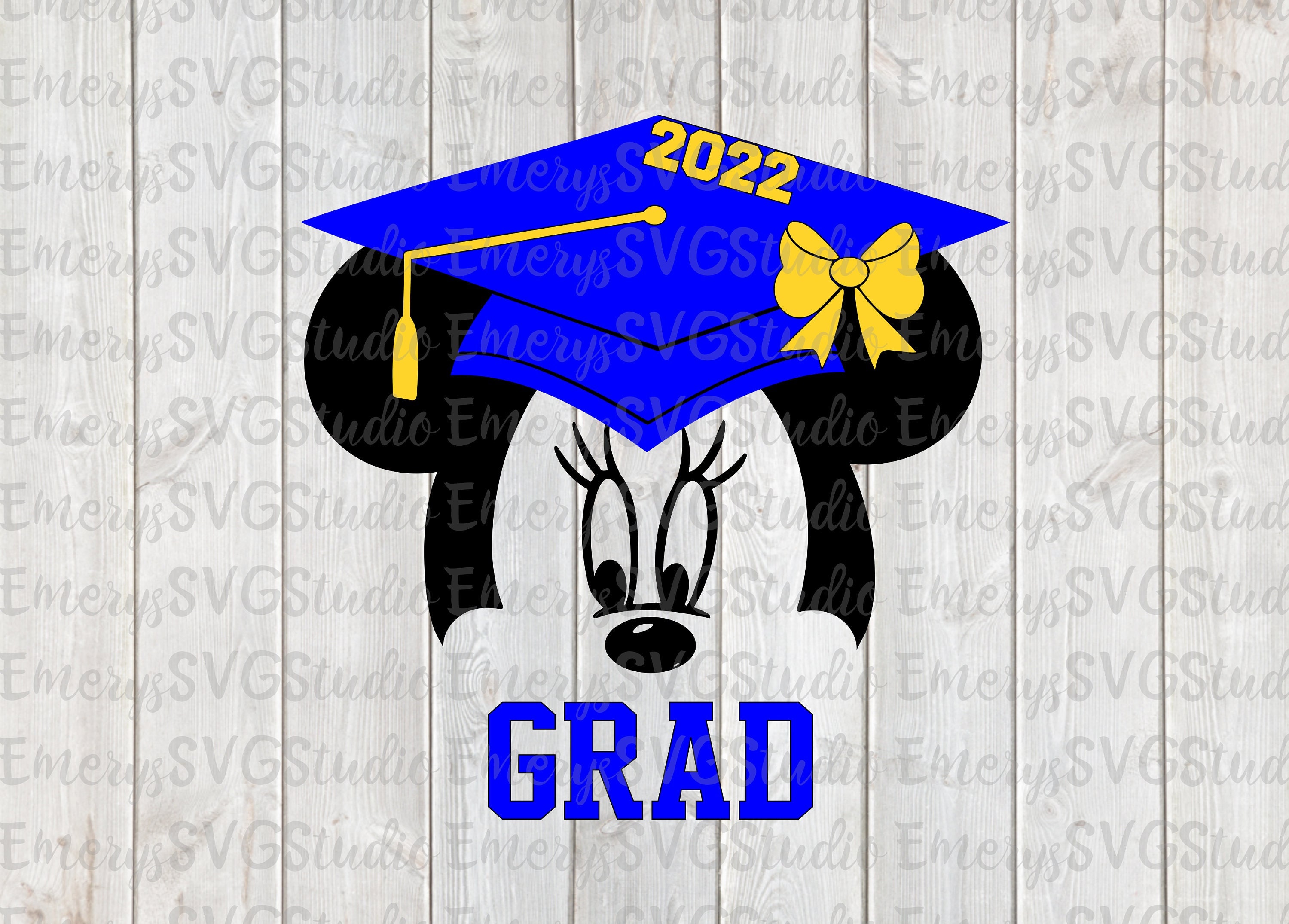 SVG JPEG DXF Pdf Graduación Minnie 2022 - Etsy España