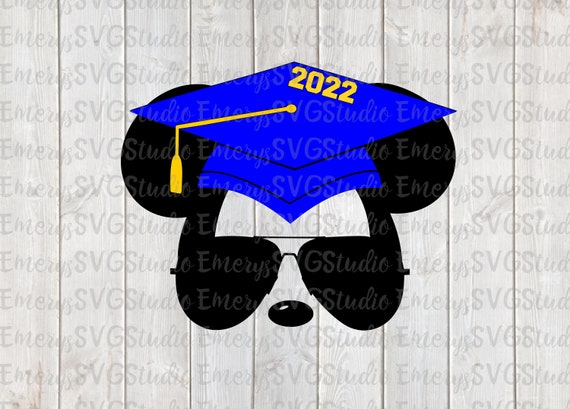 SVG DXF JPEG File for Graduation Mickey - Etsy