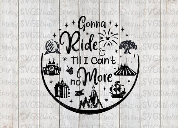 SVG DXF PNG Eps Pdf Gonna Ride - Etsy
