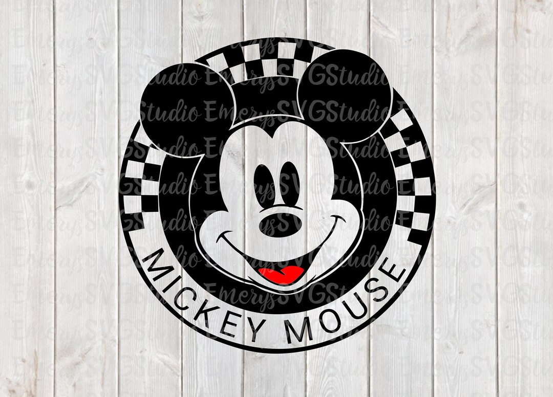 SVG DXF PNG Mickey - Etsy