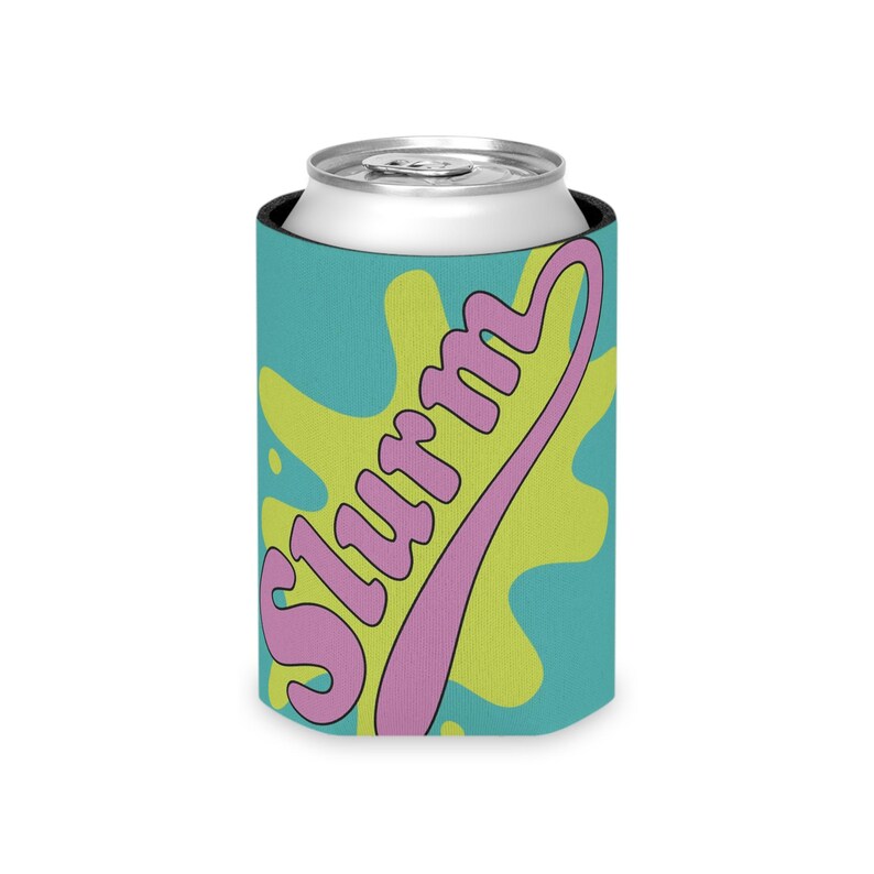 Beer Cooler Sleeve Slurm Mackensie Party Drink Can Cooler, Futurama Fan ...