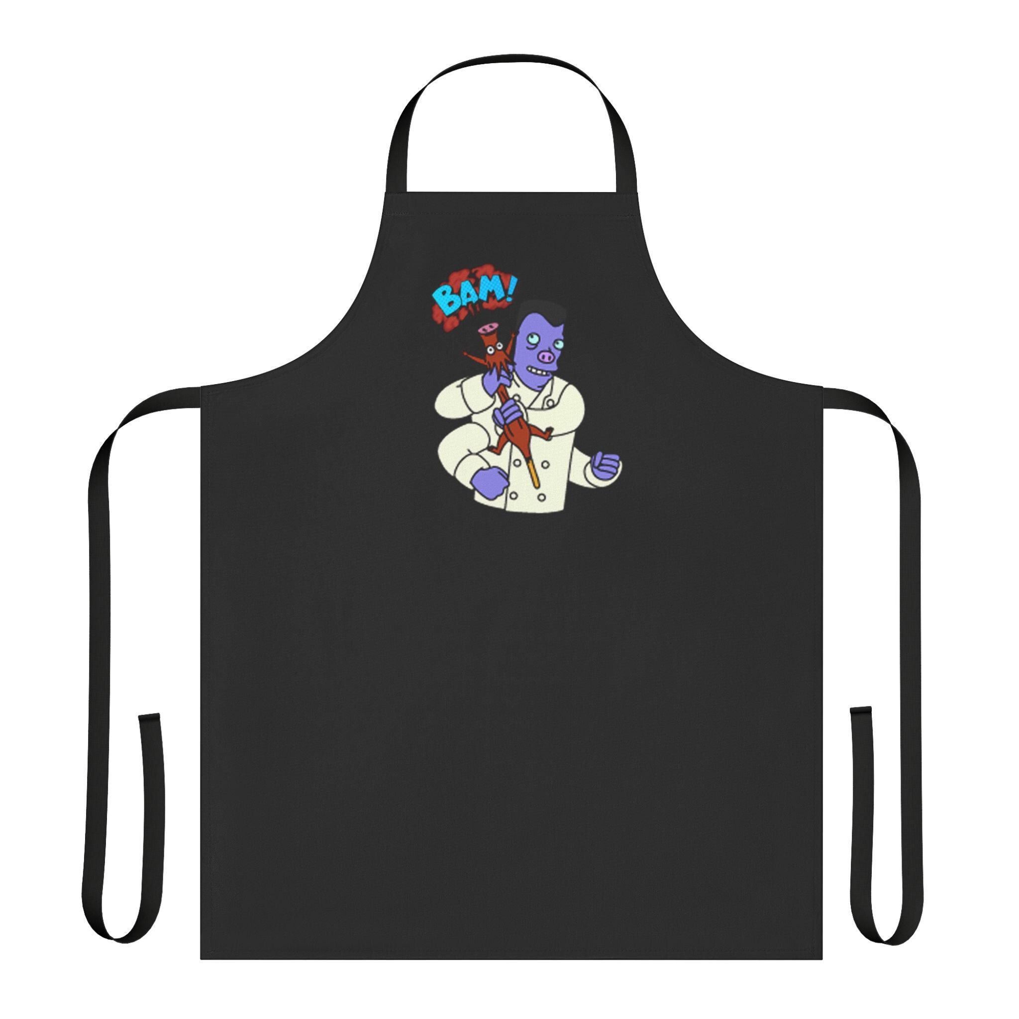 Futurama Apron Chef Elzar Spice Weasel Kitchen Funny Aprons Gifts for ...