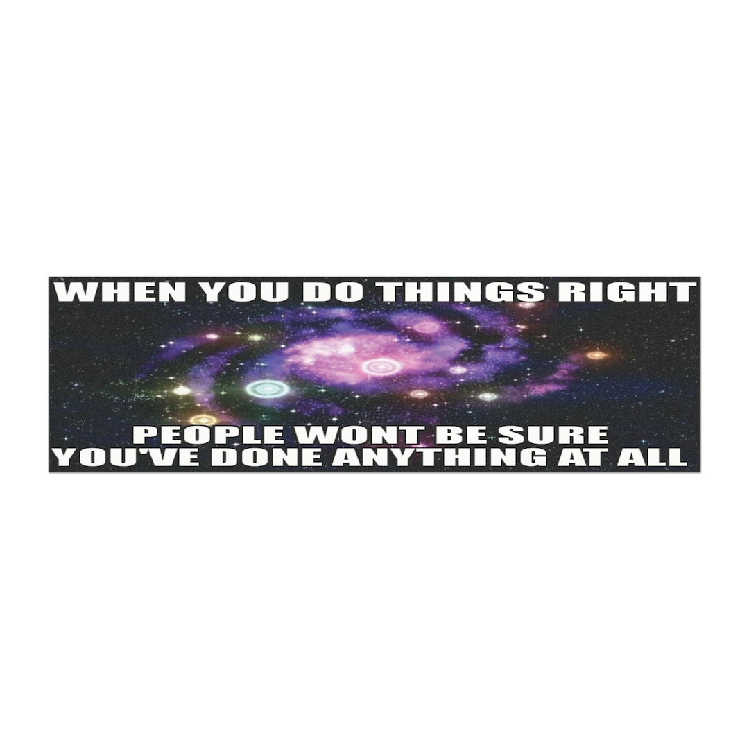 Futurama, Car Magnet, When You Do Things Right, God, Bender, Saying ...