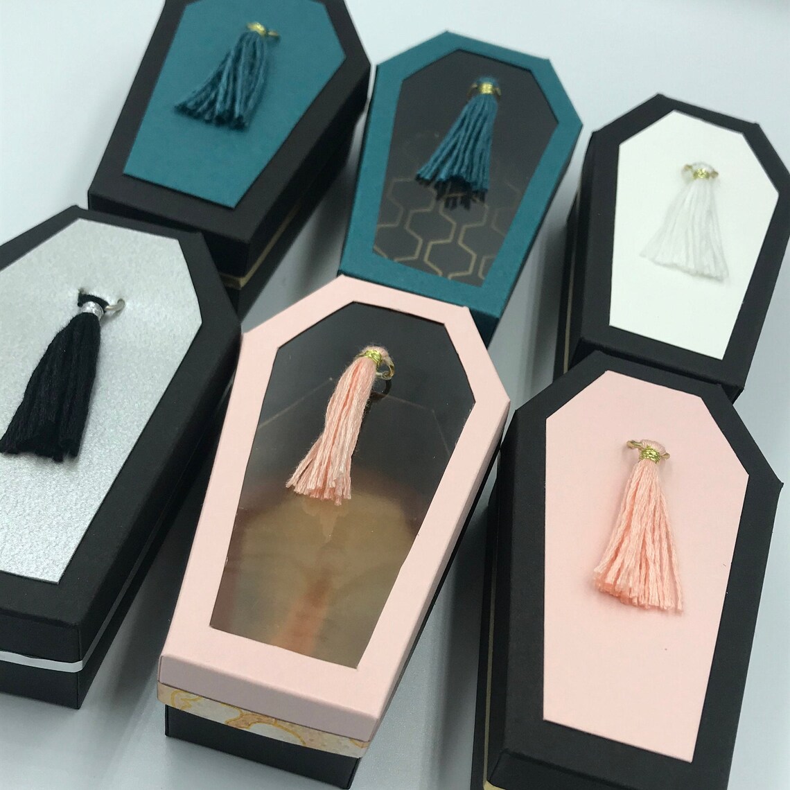 Tasseled Paper Coffin - Etsy