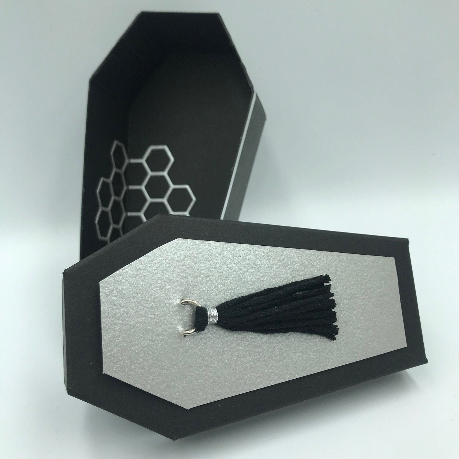 Tasseled Paper Coffin - Etsy