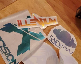 Edm Car Sticker - Etsy