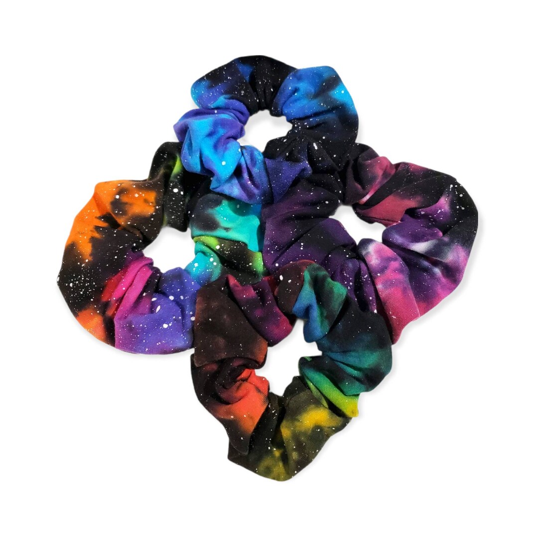 Galaxy Scrunchie, Tie Dye Scrunchie - Etsy