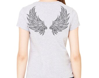 Wings t shirt | Etsy