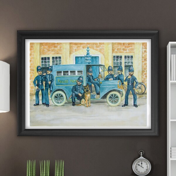 Police Art - Etsy