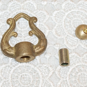 Raw Brass Loop Set for Hanging Fixtures, Wind Chimes and Sun Catchers ...