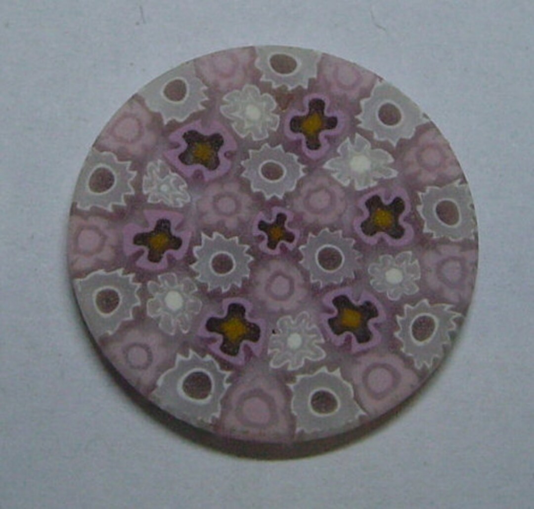 Millefiore Murrine Murrine Millefiori Murrine 26 Mm. Rose Venice Murano ...