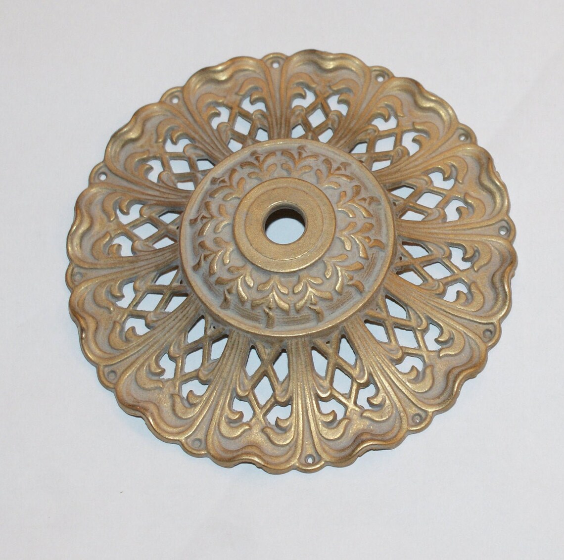 1 Pcs. Big Brass Bobeshe - Brass Bobeche Bobesche Traforo - MADE in ...
