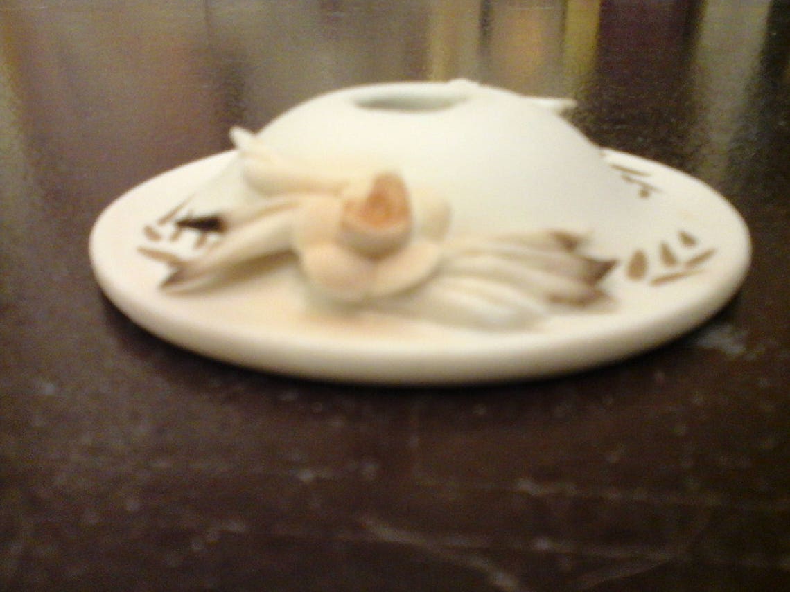 2 Pcs. Porcellana Bobeshe Bobeche Bobesche Capodimonte MADE - Etsy