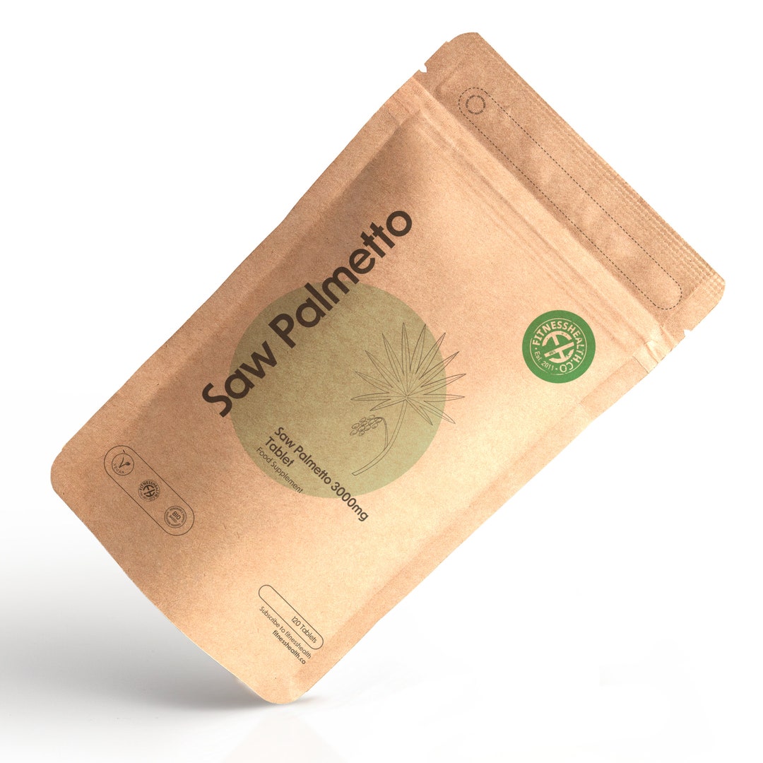 Saw Palmetto 3000mg Tablets Vegan Urinary Tract Prostate - Etsy