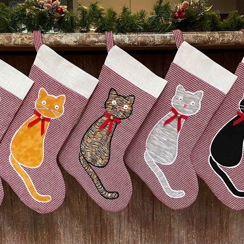 Cat Stocking - Etsy