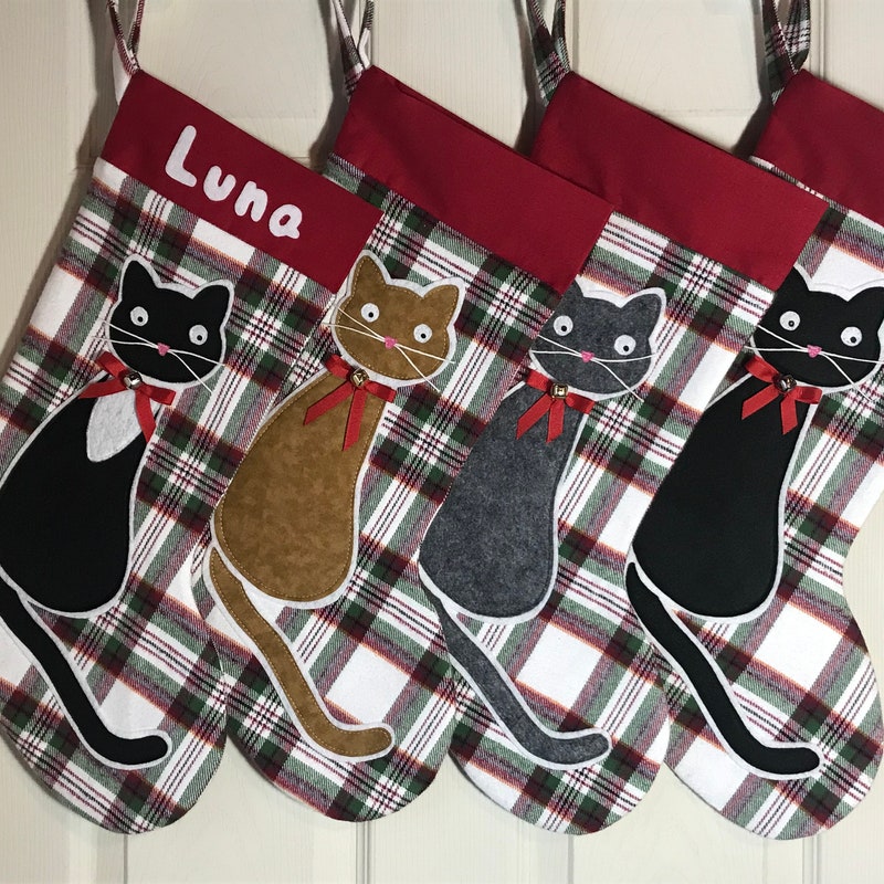 Cat Stockings - Etsy