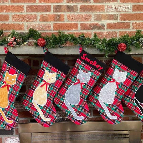 Cat Stockings - Etsy