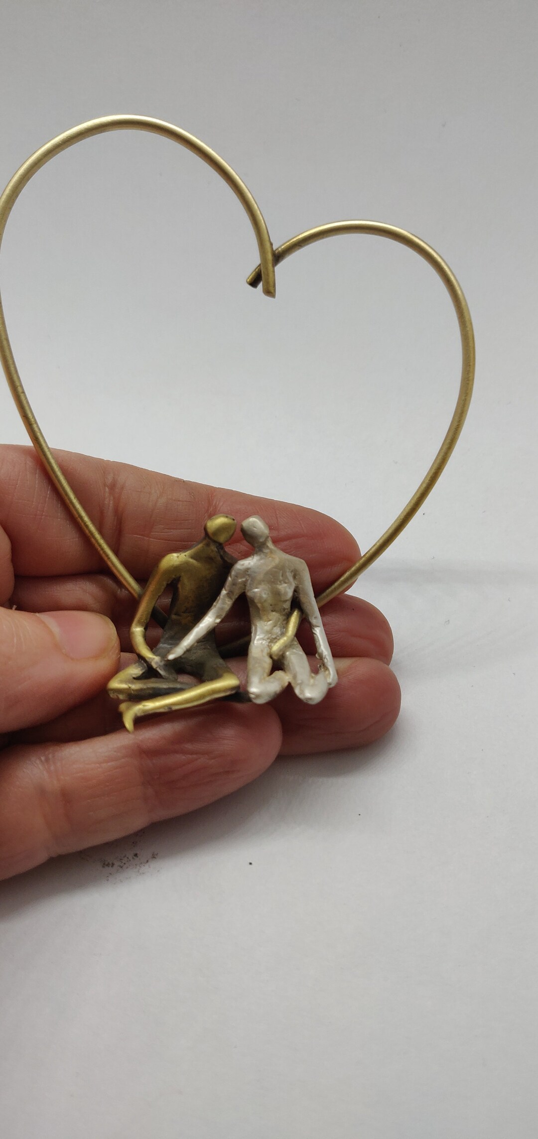 Lovely Couple, in Love Couple, Valentine's Art Gift Idea, Art Object ...