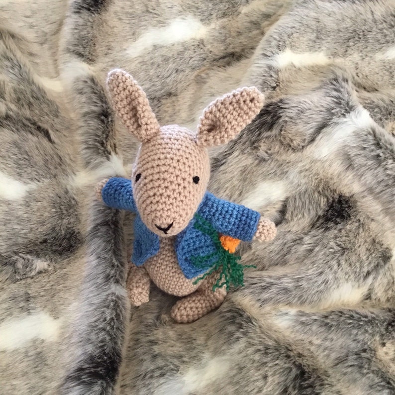 Peter Rabbit Handmade Crochet Toy - Etsy