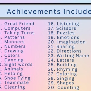 Set of 30 Achievement Certificates. Classroom Recognition Awards - Etsy