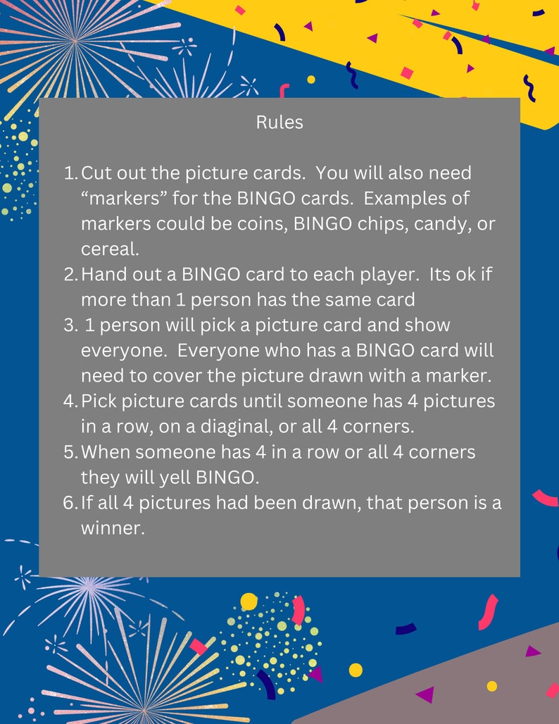 2026 New Years Eve BINGO Game With 25 BINGO Cards - Etsy
