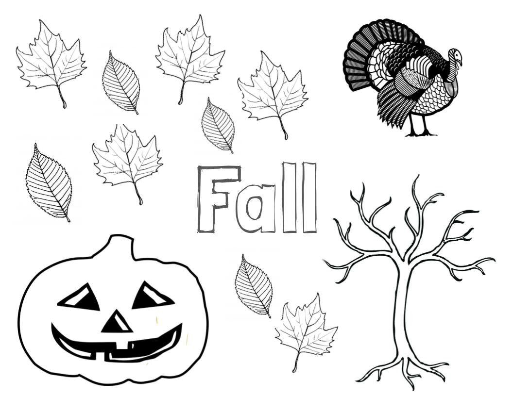Printable all Seasons 4 Coloring Page Sheets Digital Download - Etsy