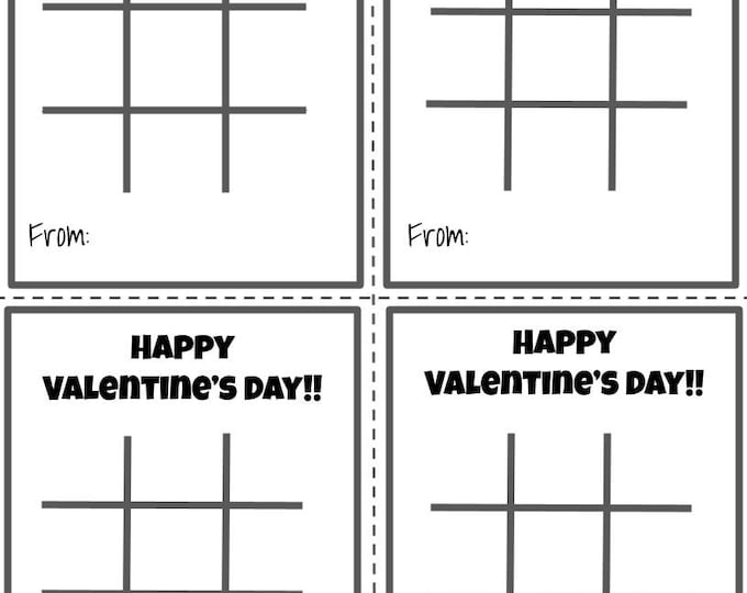 Activity Valentine Printable Download: "valentines Exchange" Maze, Tic ...