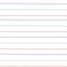 Beginner - 2 Printable Lined Paper Red Bottom, Blue Top, Writing ...