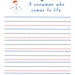 15 Winter and Christmas Writing Prompts With Beginner Lined Paper - Etsy