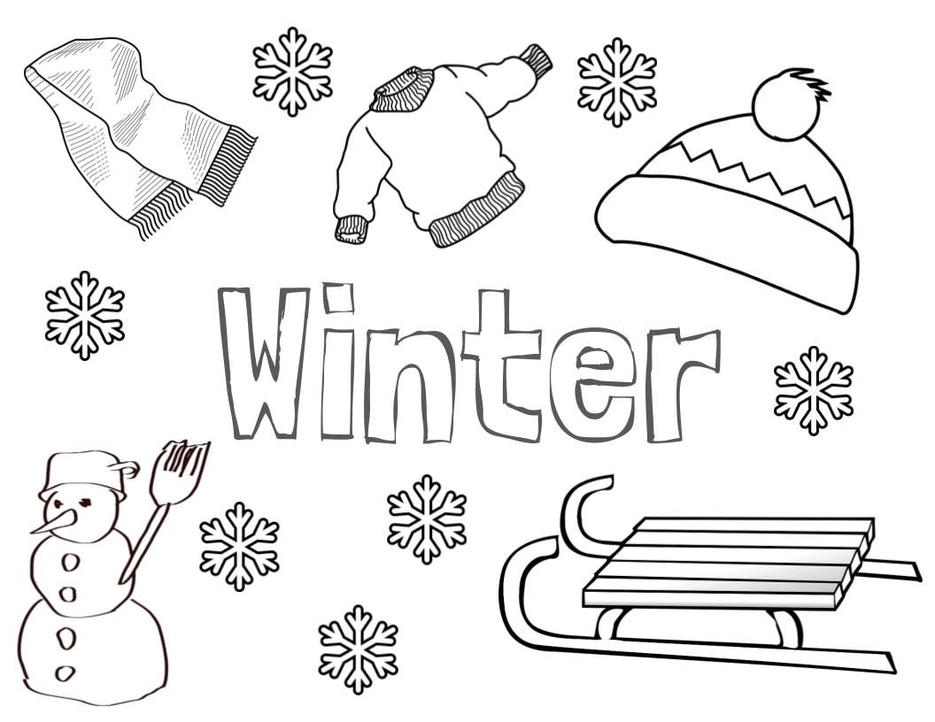 Printable all Seasons 4 Coloring Page Sheets Digital Download - Etsy
