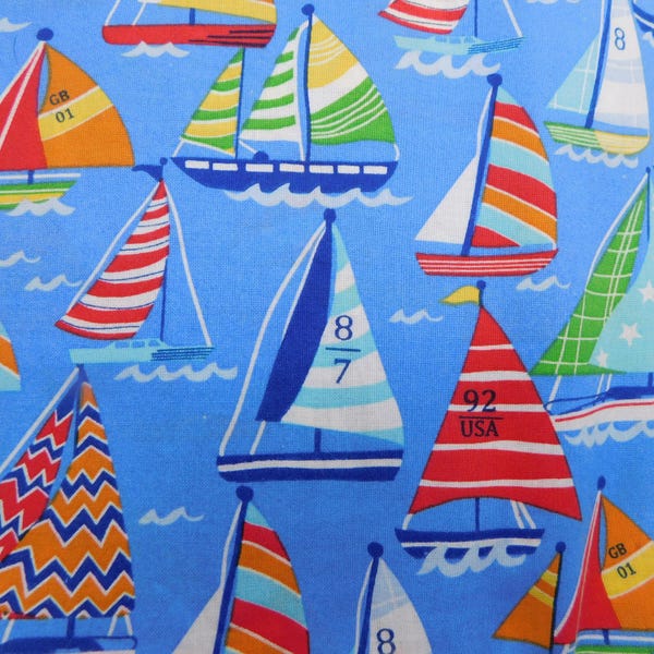 Nautical Fabric by the Yard - Etsy