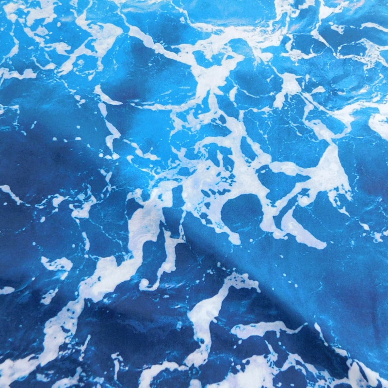 Waves Fabric - Etsy