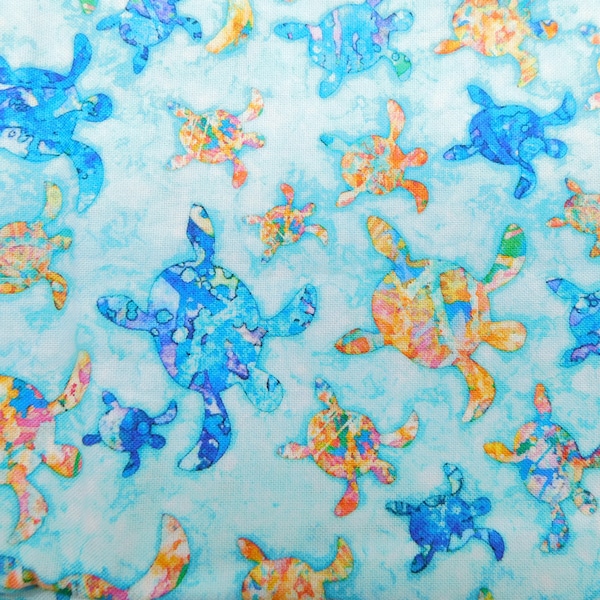 Sea Turtles Fabric - Etsy
