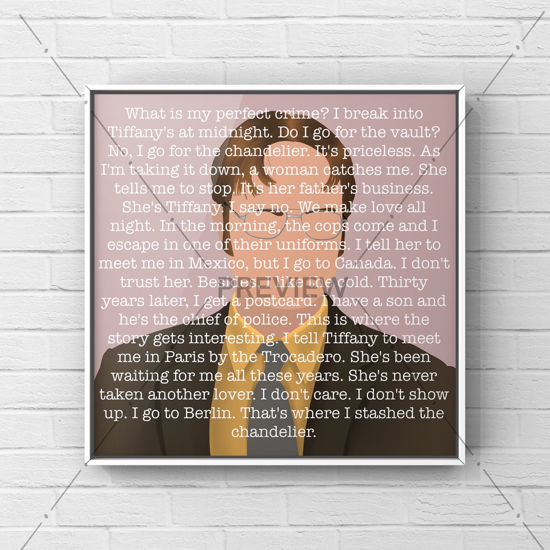 Dwight Schrute Talking Head - Etsy