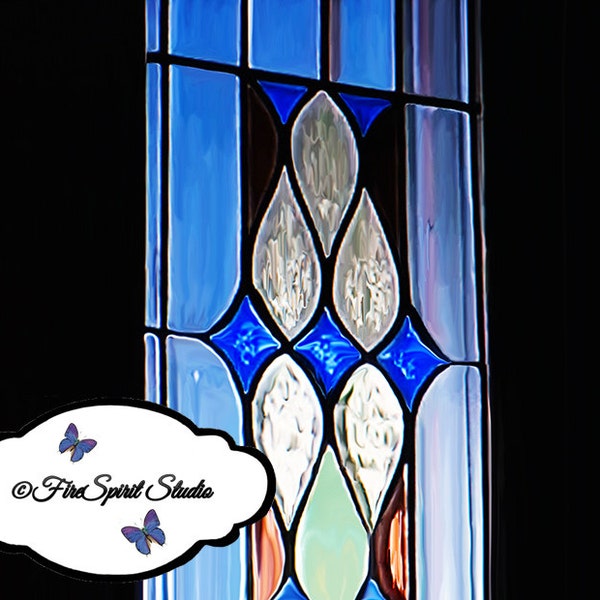 Stained Glass Window Overlay - Etsy