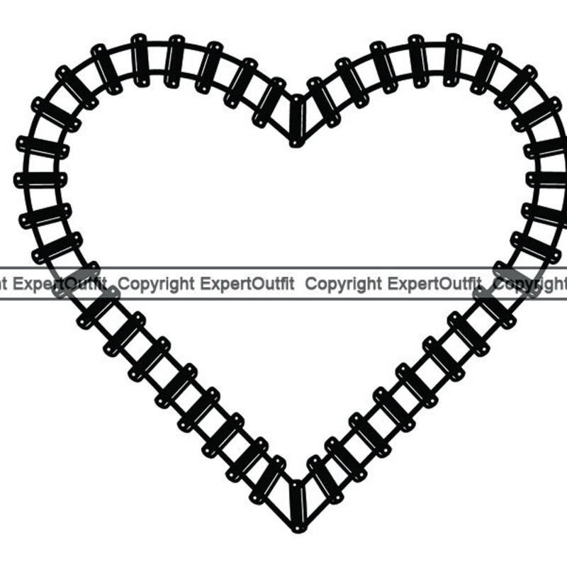 Railroad Tracks Logo - Etsy