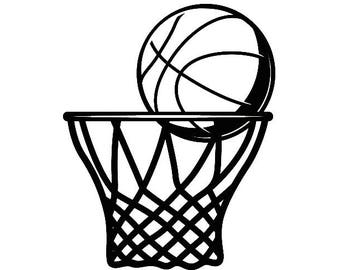 Basketball net svg | Etsy