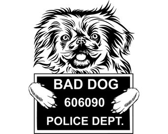 Bad dog designs | Etsy