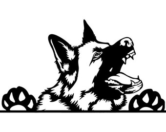 Police k 9 svg | Etsy