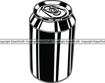 Beer can svg | Etsy
